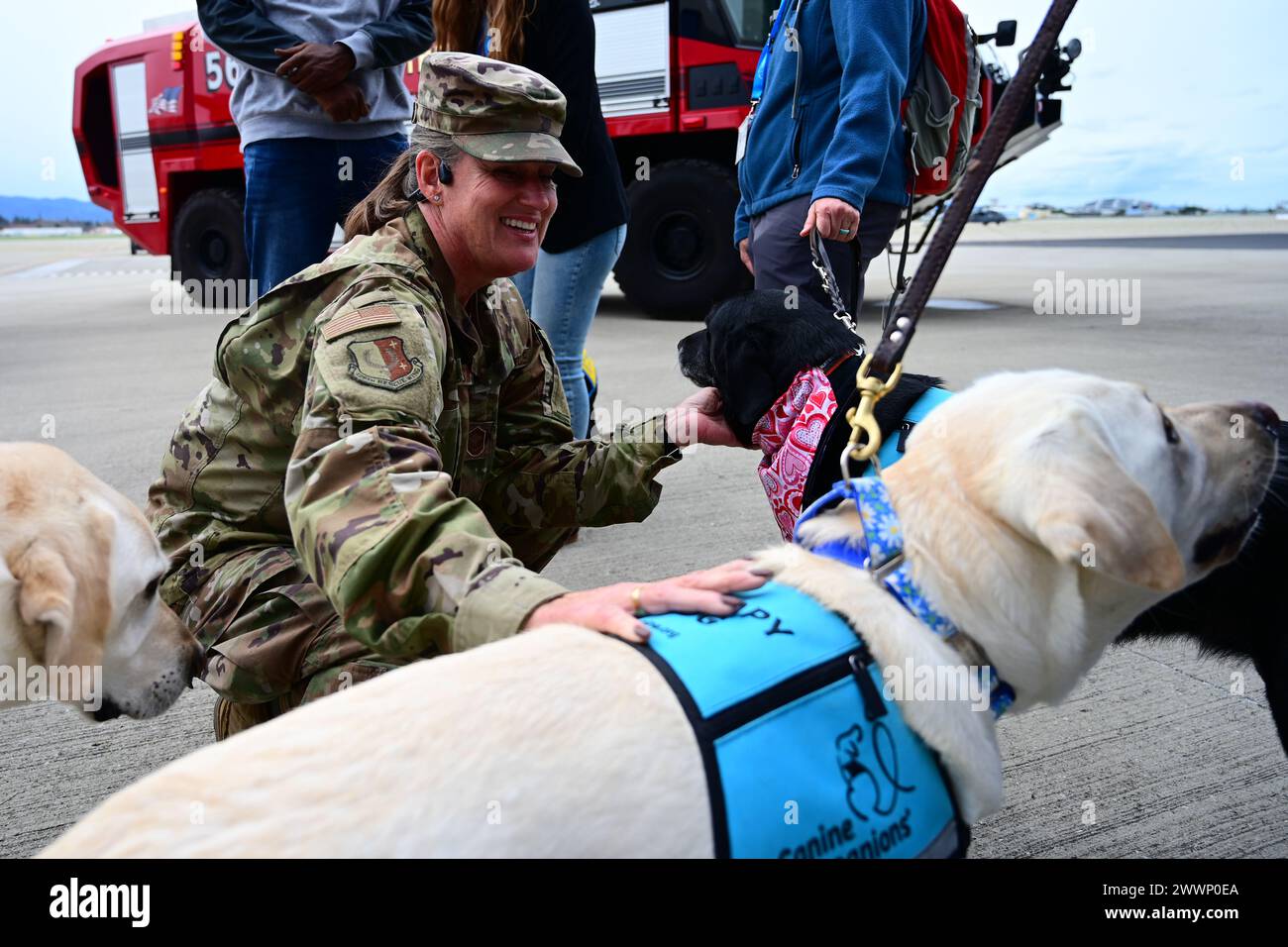 U.S. Air Force Senior Master Sgt. Stephanie Carrington, human resource ...