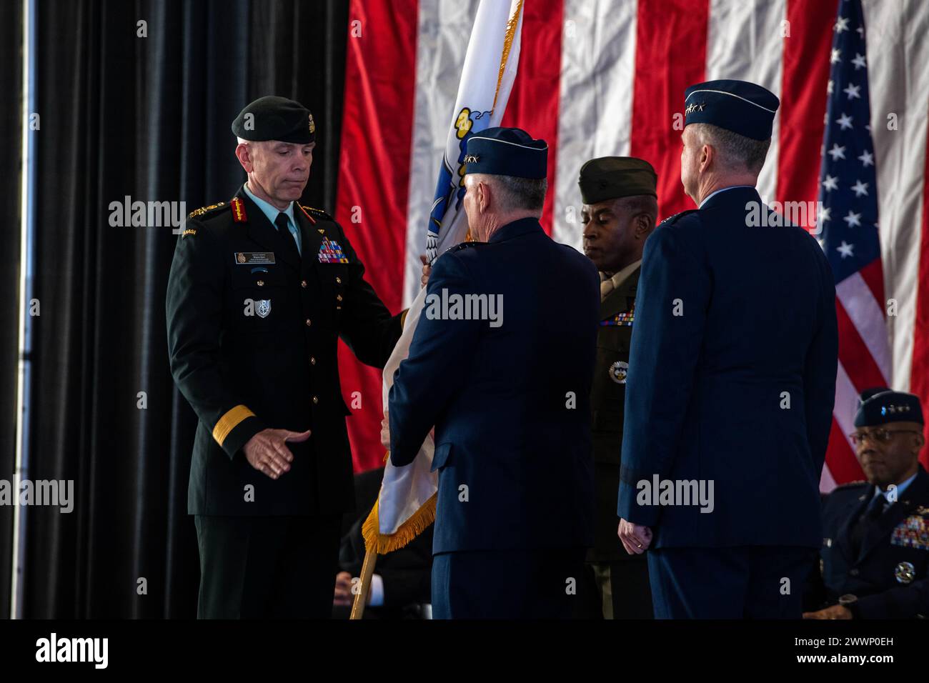 Canadian Armed Forces Chief of the Defense Staff Gen. Wayne Eyre ...