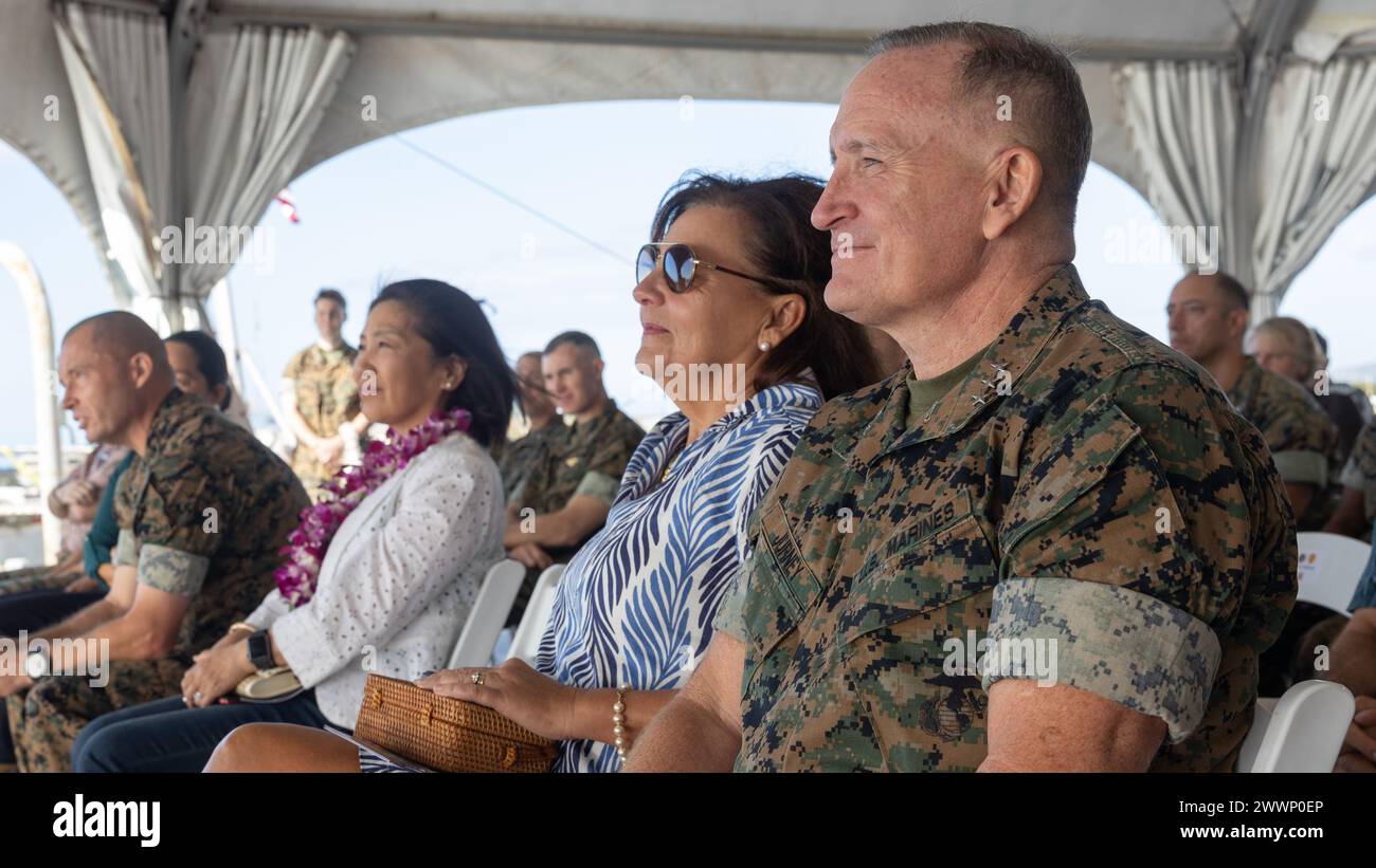 U.S. Marine Corps Lt. Gen. William M. Jurney, commander, U.S. Marine Corps Forces, Pacific ...