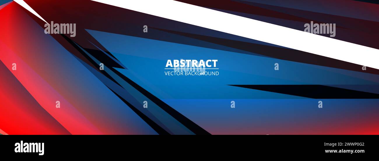 Vector abstract background with colored geometric shapes. Abstract tech ...