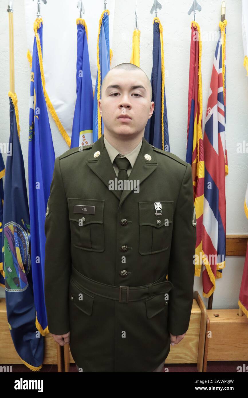 John R. Fox Award Lawton Fort Sill, Oklahoma - PFC Eric Tro was awarded ...