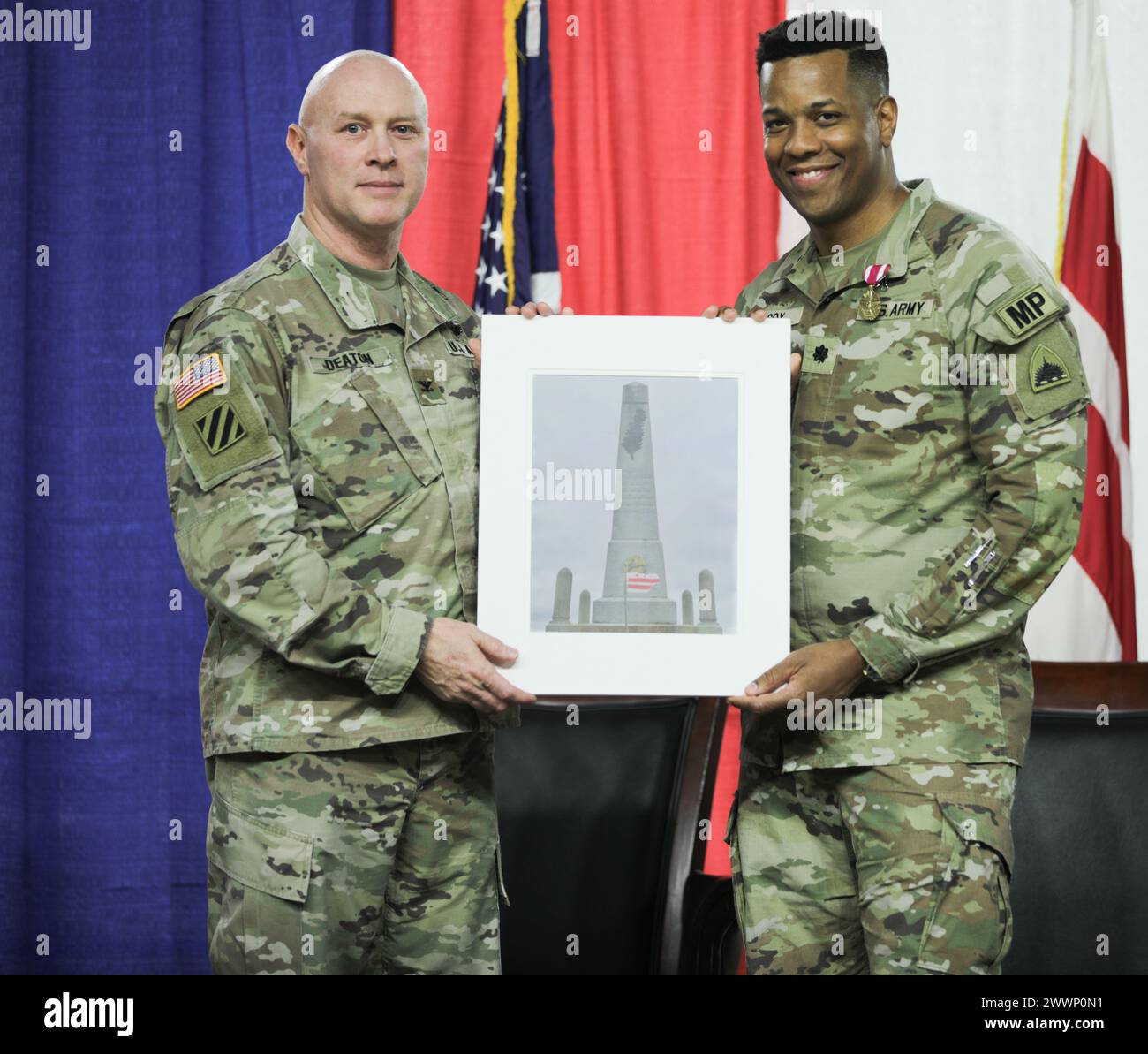 District of Columbia National Guard holds a change of command ceremony ...