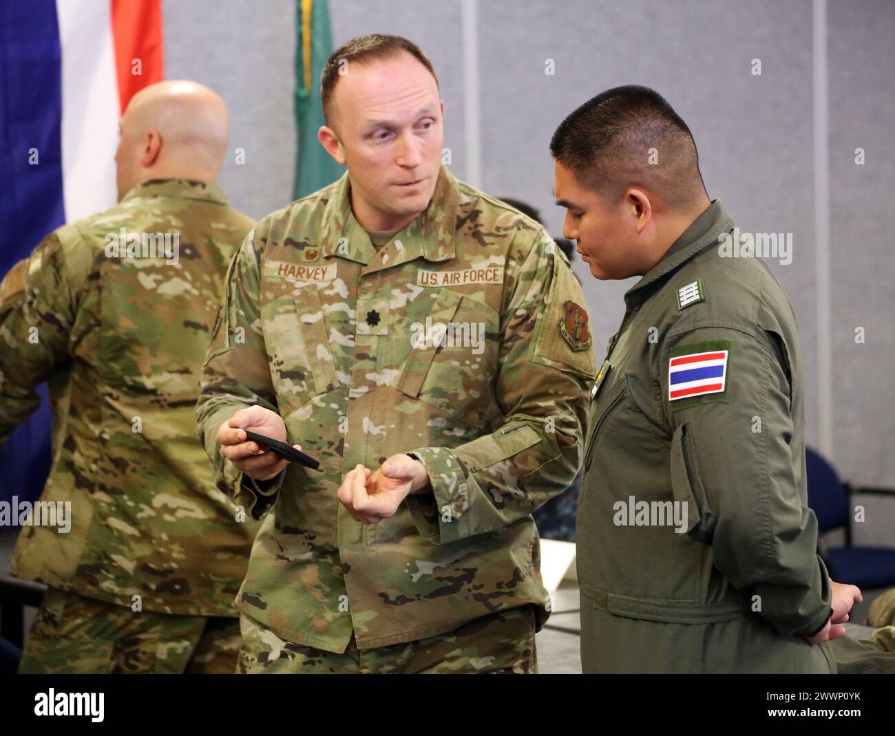 Lt. Col. Matt Harvey, Commander, 194th Logistics Readiness Squadron ...