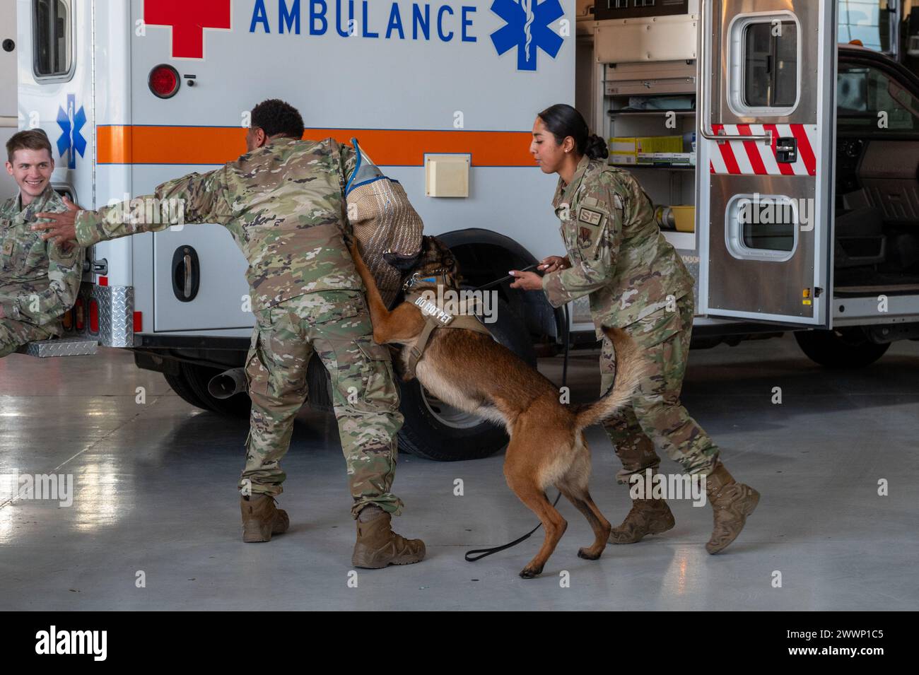 U.S. Air Force Staff Sgt. Yarithza Arista and Tech Sgt. Albert ...