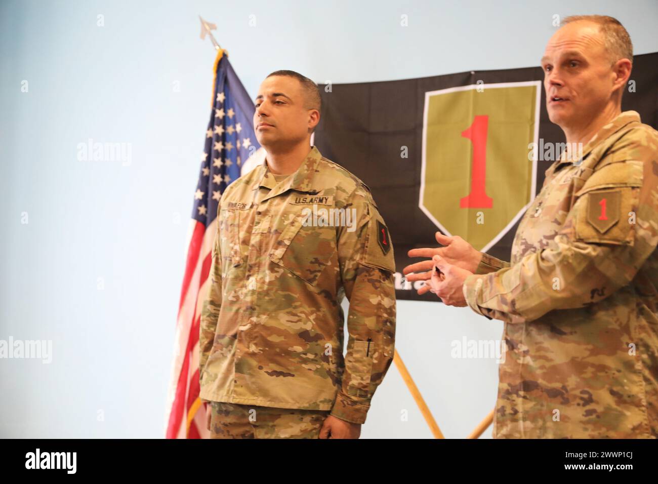 On February 4, 2024, the Commanding General of the 1st Infantry Division Major General John V ...