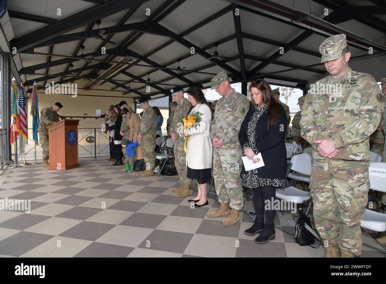 U.S. Army Chaplain Capt. Kenneth Henderson, assigned to the 509th ...