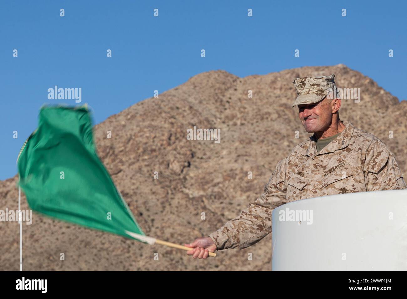 U.S. Marine Corps Maj. Gen. Thomas Savage, commanding general of Marine ...
