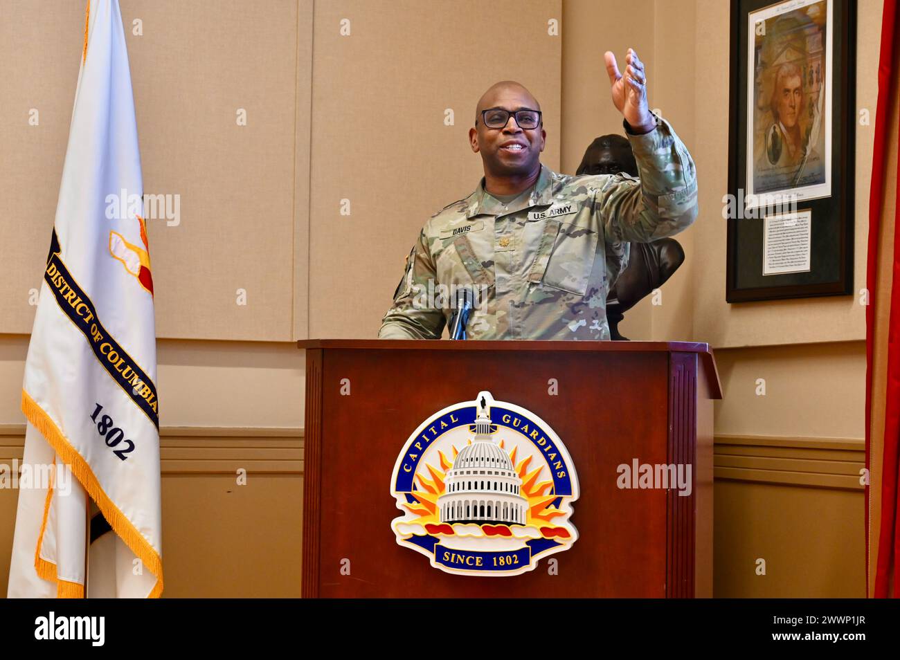 Maj. Macharia Davis assumes command of the District of Columbia ...