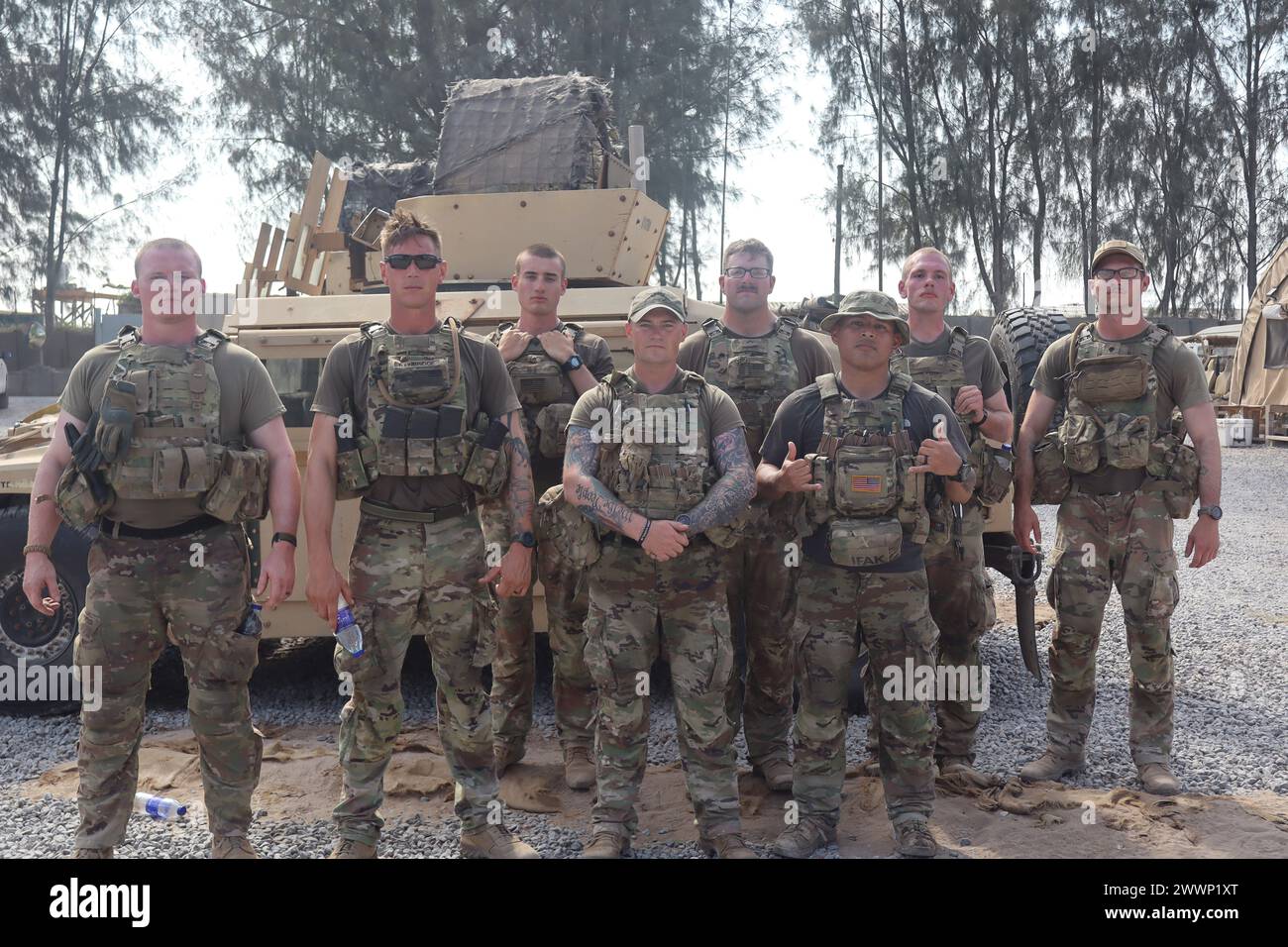 U.S. Soldiers with Bravo Company, 1st Battalion, 111th Infantry ...