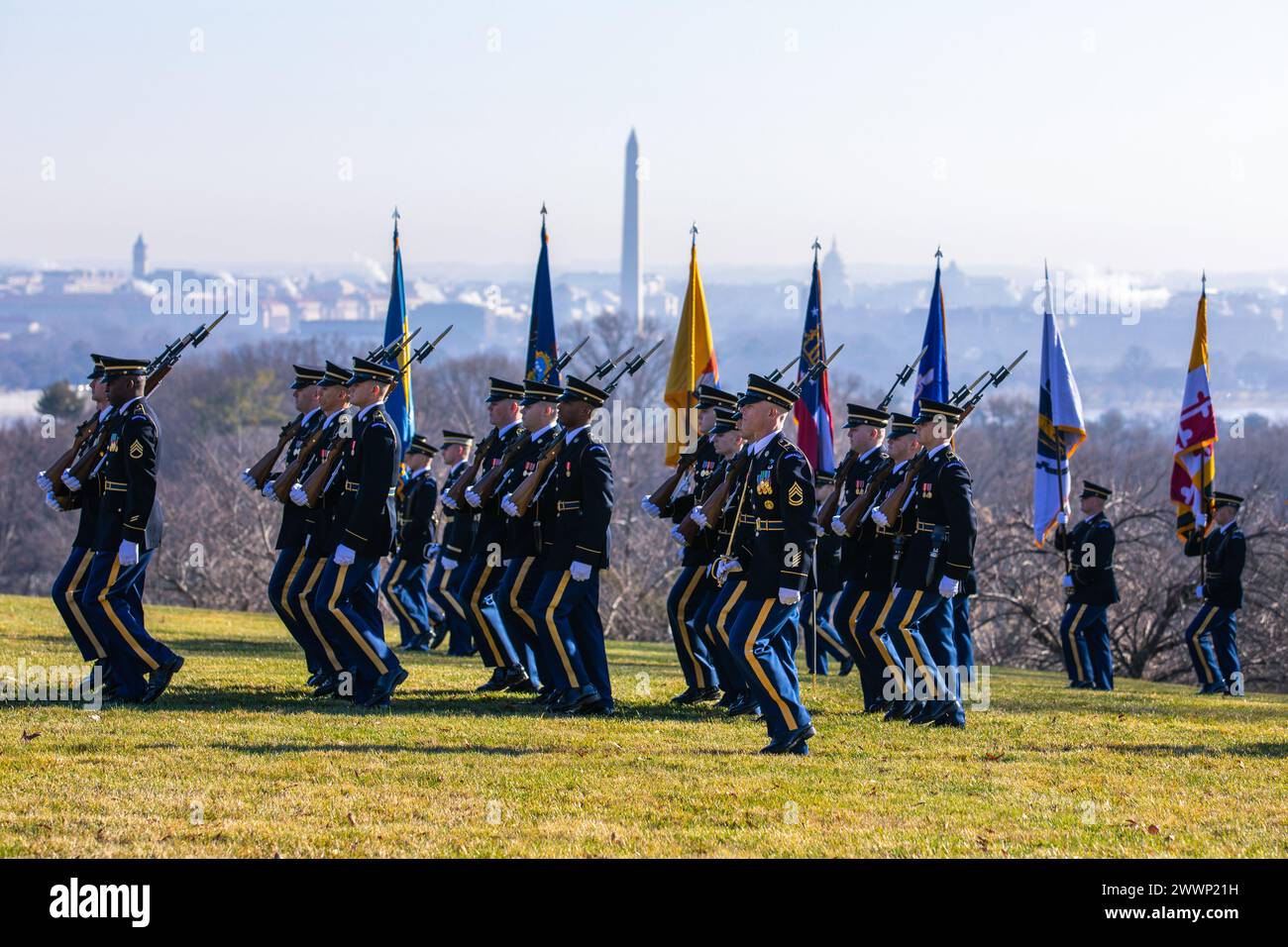 Soldiers assigned to the 3d U.S. Infantry Regiment (The Old Guard ...