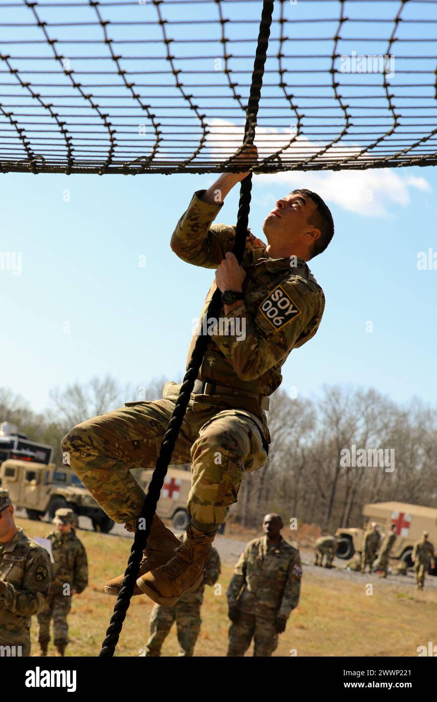 Tennessee Air National Guardsman Senior Airman Daniel Talbot, from the ...