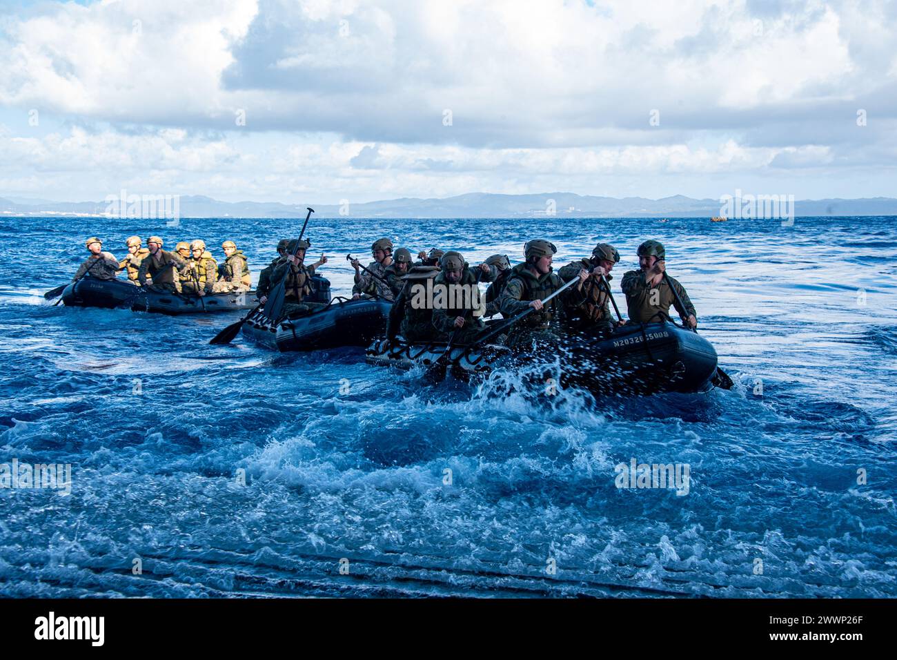 OKINAWA, Japan (Feb. 01, 2024) Marines assigned to the 31st Marine ...