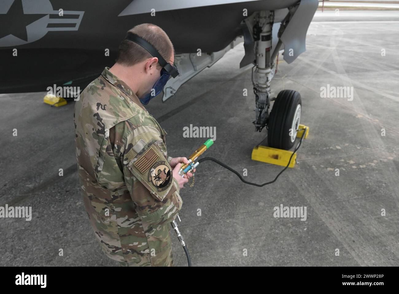 U.S. Air Force Master Sgt. William McNierney, a tactical aircraft ...