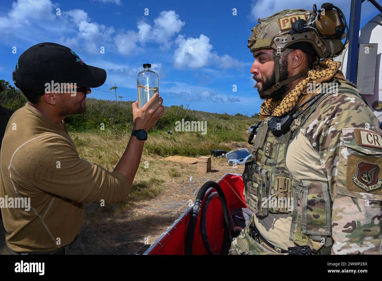 During Cope North 24, U.S. Navy Petty Officer First Class Jordan Hicks ...