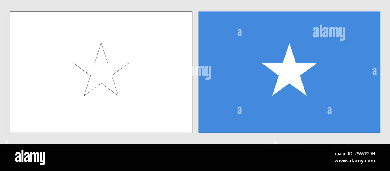 How To Draw A Somalia Flag