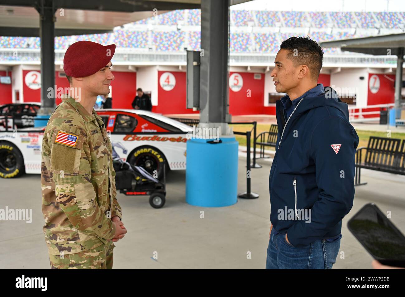 Sergeant Nolan Svoboda, a paratrooper assigned to the U.S. Army 82nd ...