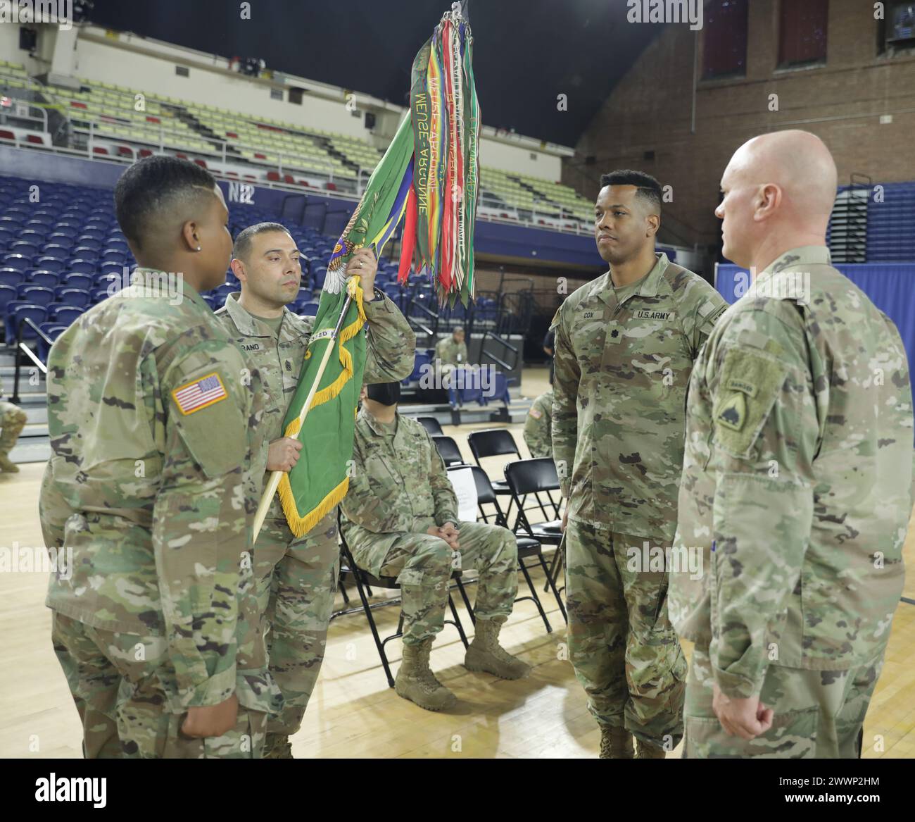 District of Columbia National Guard holds a change of command ceremony ...