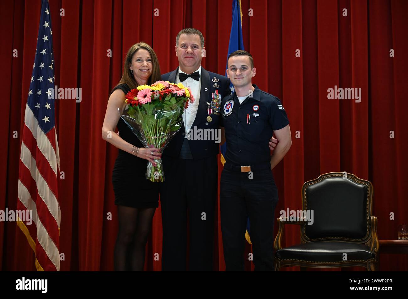 U.S. Air Force Chief Master Sgt. Stuart R. Wylie, Flight Chief of the ...