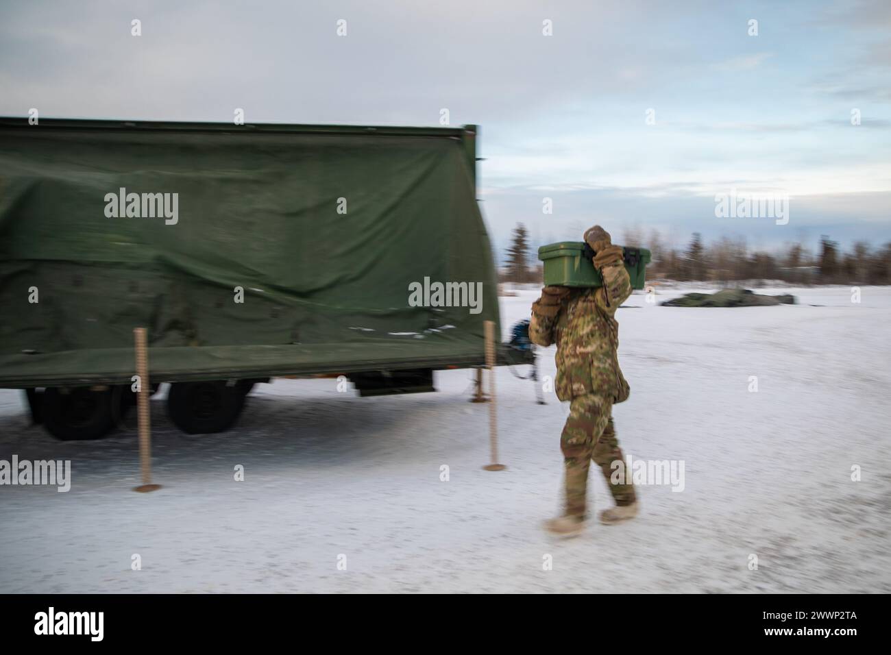U.S. Soldiers, attached to 2nd Battalion, 377th Parachute Field ...