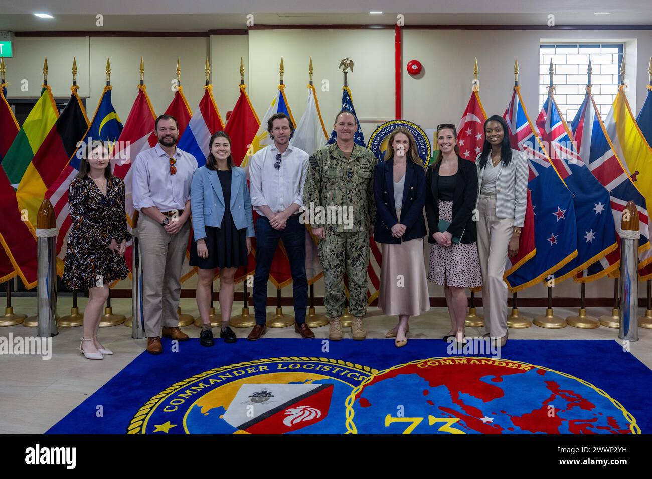 SINGAPORE (Feb. 21, 2024) Capt. Richie Jenkins, Deputy Commander ...