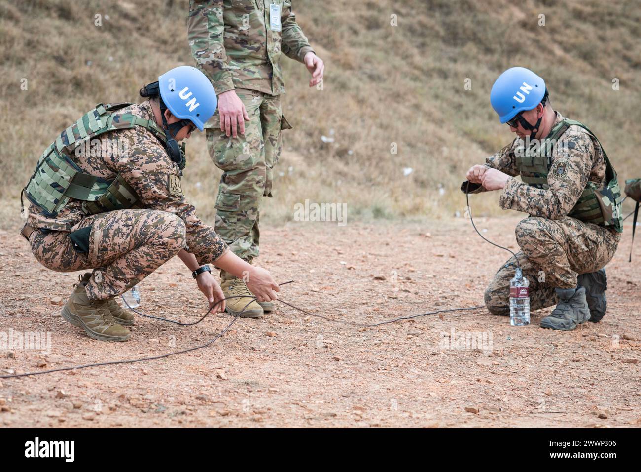 Mongolian Army and Nepali Army Explosive Ordnance Disposal (EOD ...