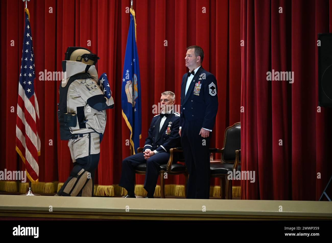 U.S. Air Force Chief Master Sgt. Stuart R. Wylie, Flight Chief of the ...