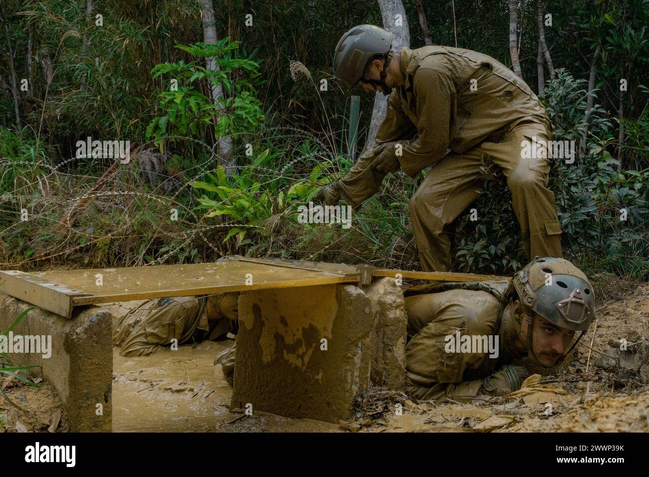 Camp gonsalves jungle warfare training center hi-res stock photography ...