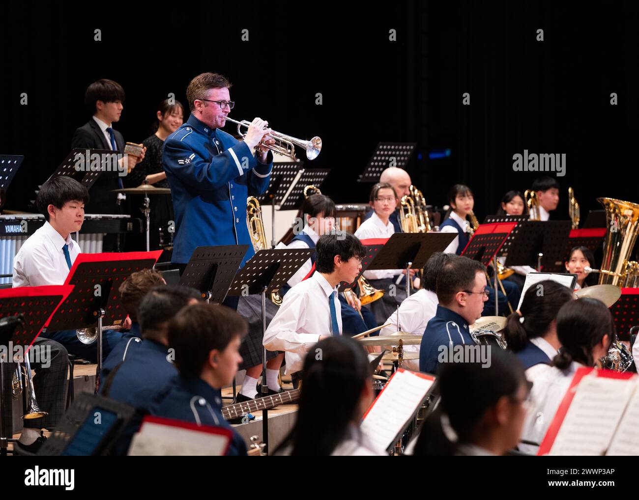 U.S. Air Force Airman 1st Class Henry Gergen, Band of the Pacific ...