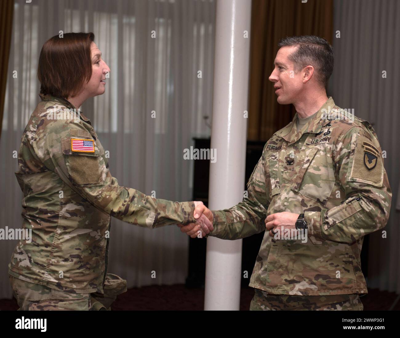 U.S. Army Garrison Rheinland-Pfalz Commander, Col. Reid E. Furman ...