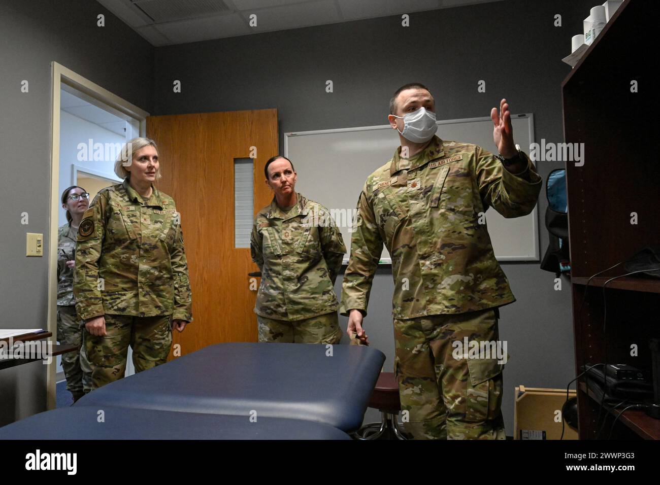 Brig. Gen. Leigh Swanson, Air Mobility Command command surgeon, and ...