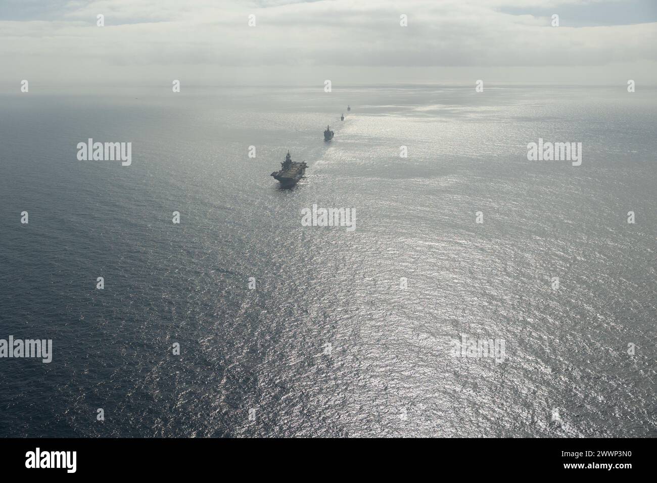 240206-N-AB188-1045 MEDITERRANEAN SEA (Feb. 6, 2024) The Wasp-class ...