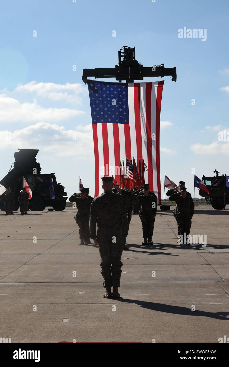 U.S. Marine Corps Col. Jason P. Quinter, the commanding officer of ...