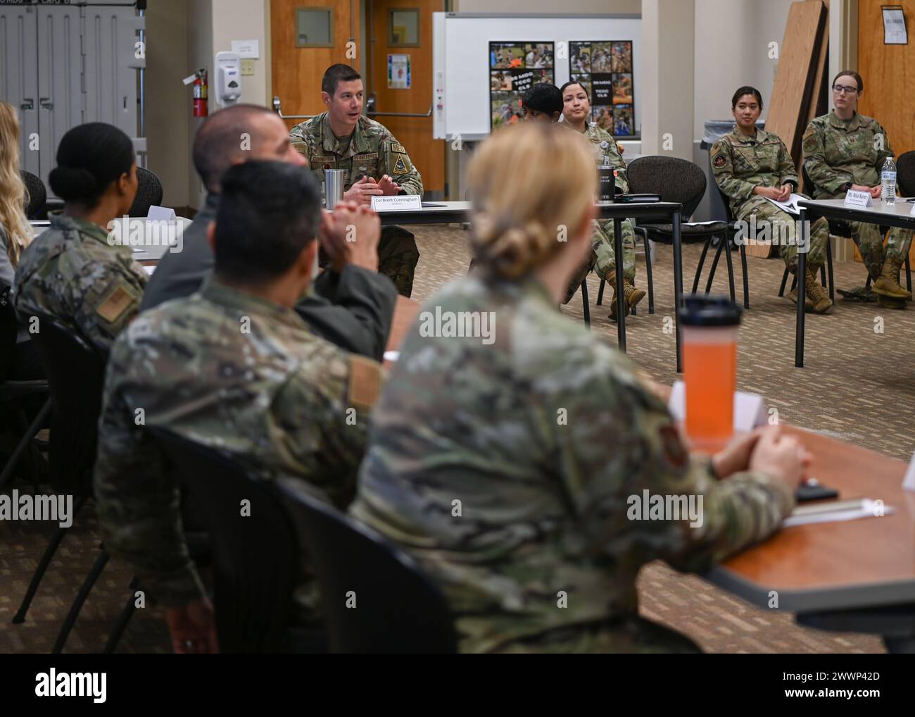 U.S. Air Force Col. Brent Cunningham, 30th Medical Group commander ...