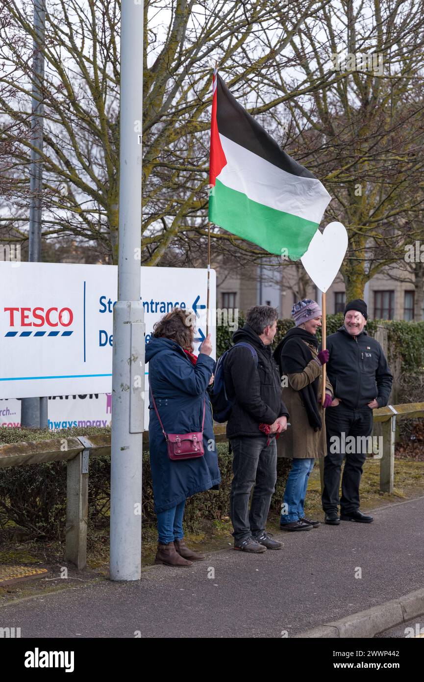 23 March 2024. Tesco,Forres,Moray,Scotland. This is the Scottish ...