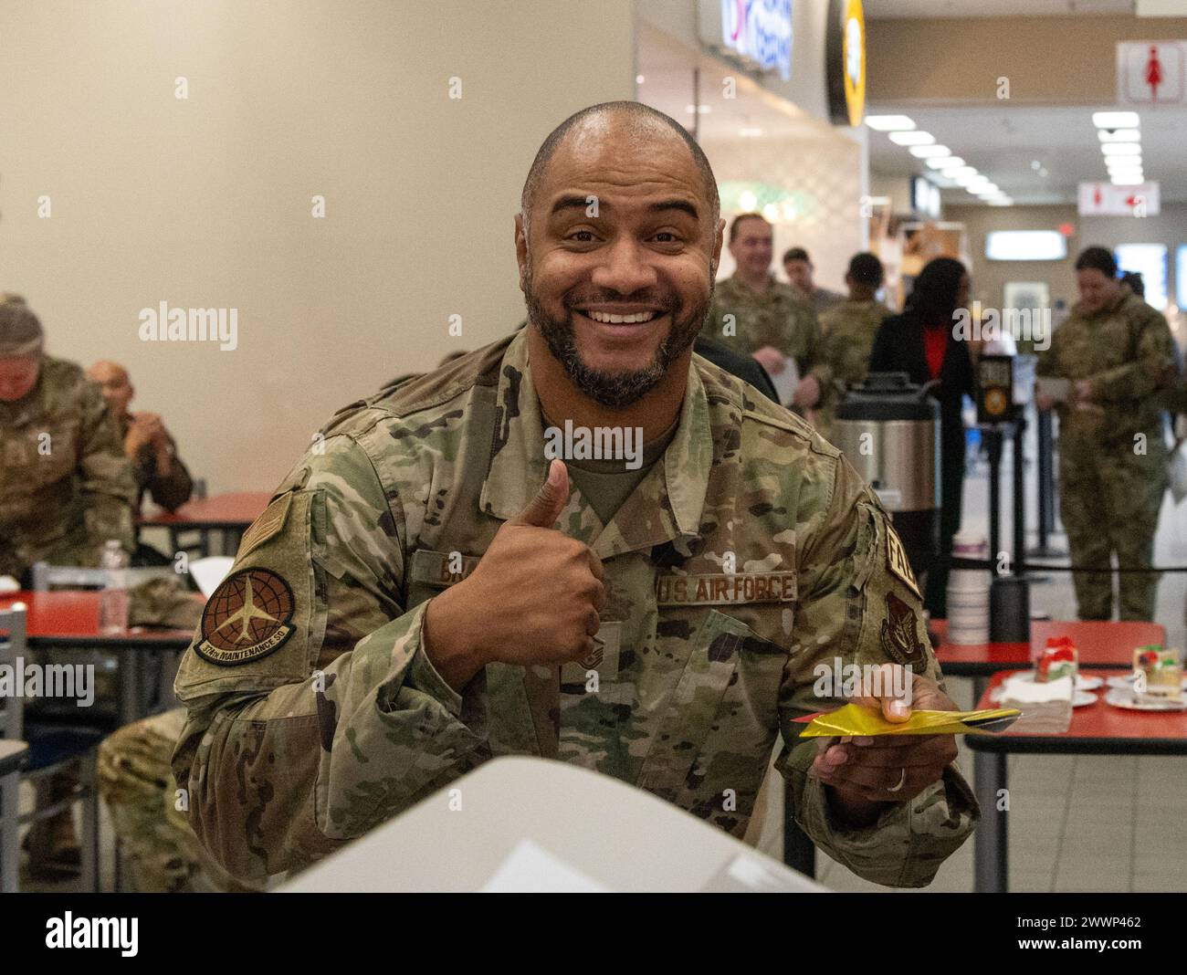 U.S. Air Force Master Sgt. Cortez Brazill, 374th Maintenance Squadron ...