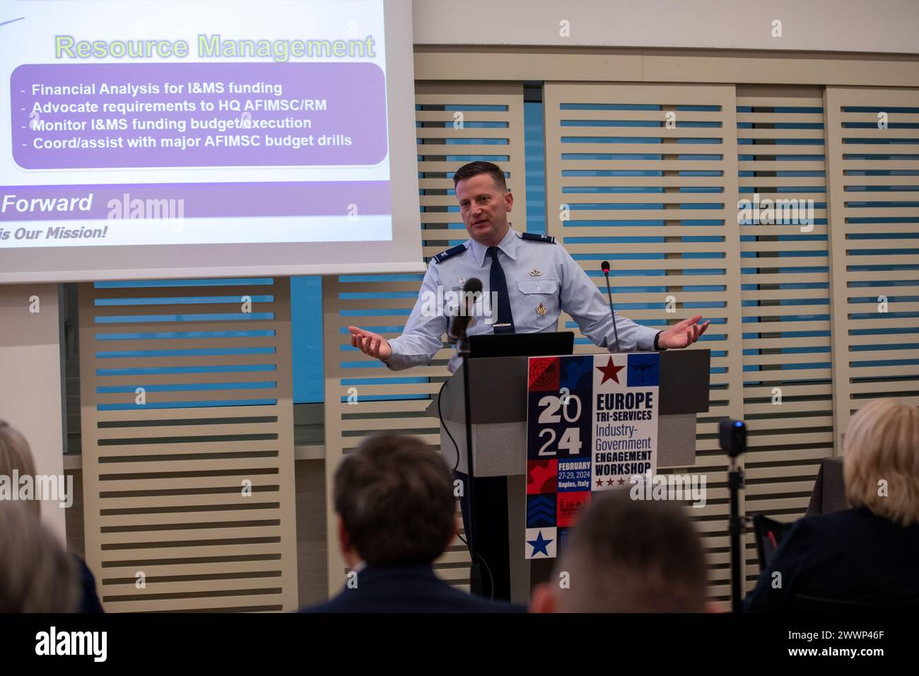 Air Force Col. Richard Martin, commander, Air Force Installation and ...