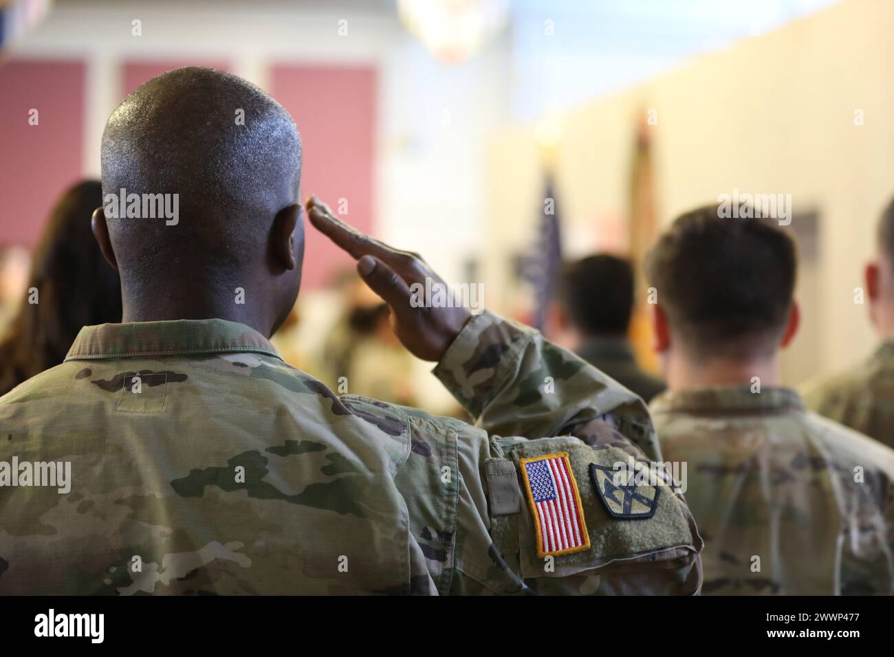 U.S. Soldiers with the 28th Financial Management Support Unit, 213th ...