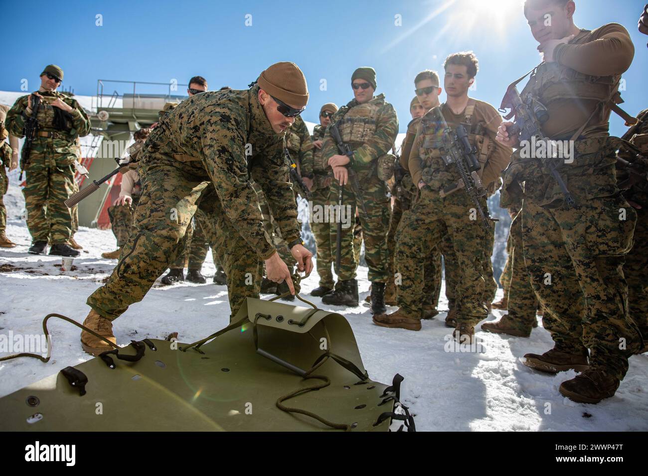 U.S. Navy Sailor Petty Officer 3rd Class Jason Mike, a hospital ...