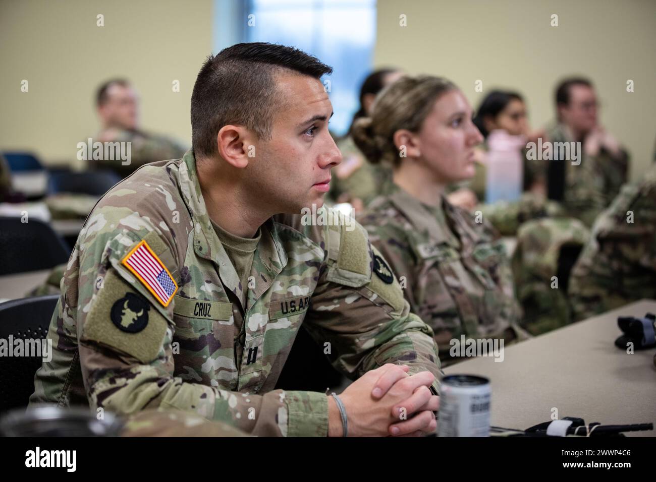 U.S. Army Capt. Michael Cruz and other Soldiers assigned to Alpha ...