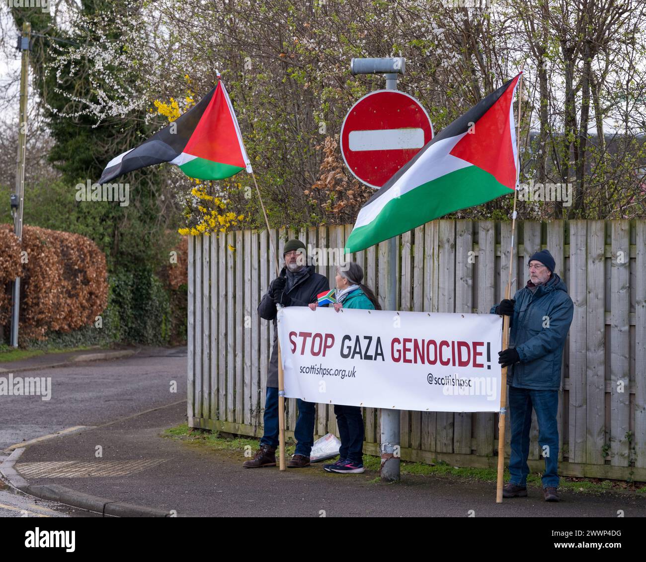 Scottish palestine solidarity campaign 2024 hi-res stock photography ...