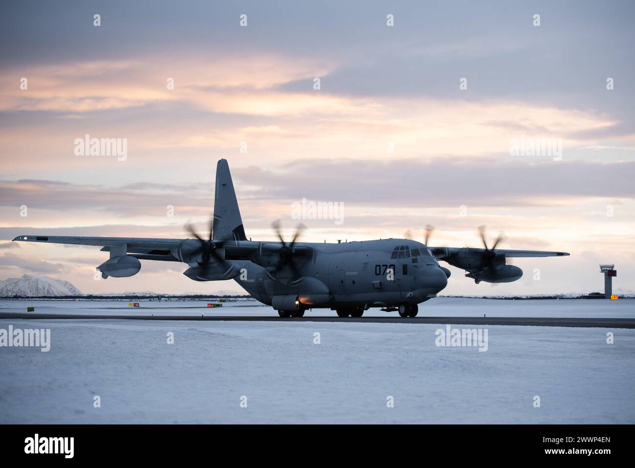 A U.S. Marine Corps KC-130J Super Hercules aircraft, assigned to Marine ...