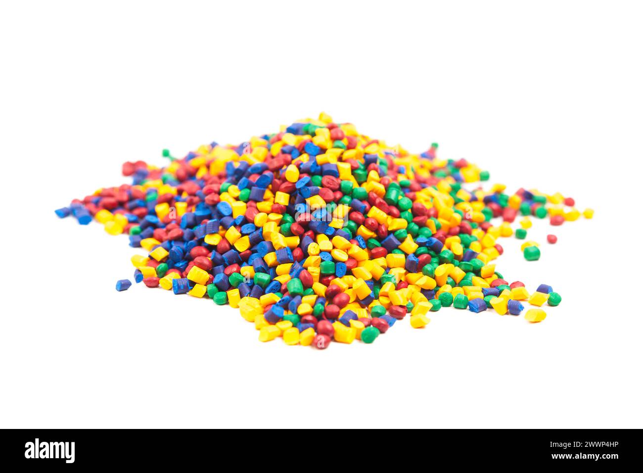 Plastic resin pellets Cut Out Stock Images & Pictures - Alamy