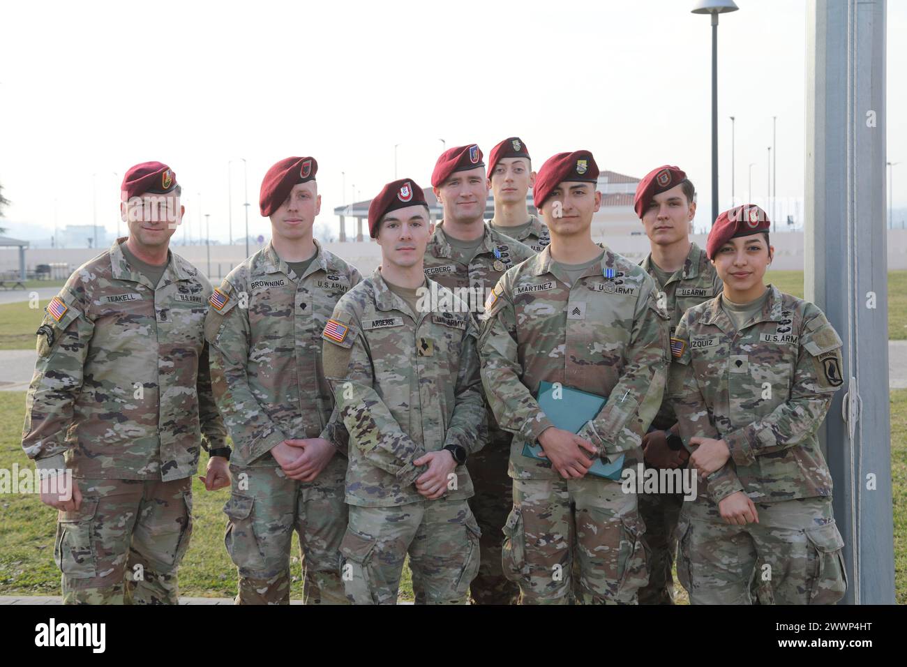 U.S. Army Southern European Task Force, Africa (SETAF-AF) Command Sgt ...
