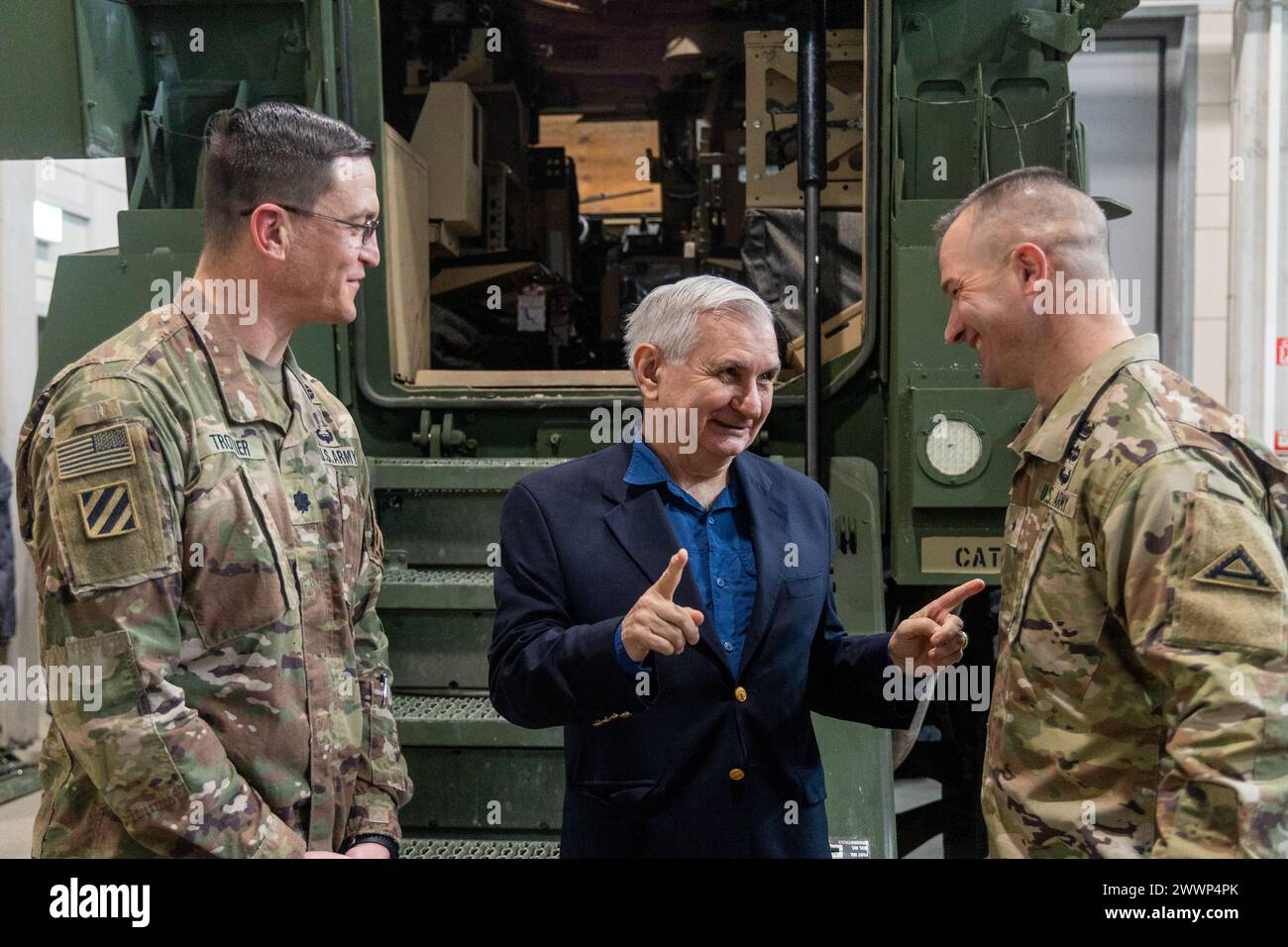 U.S. Senator Jack Reed of Rhode Island visits Brig. Gen. Steven ...