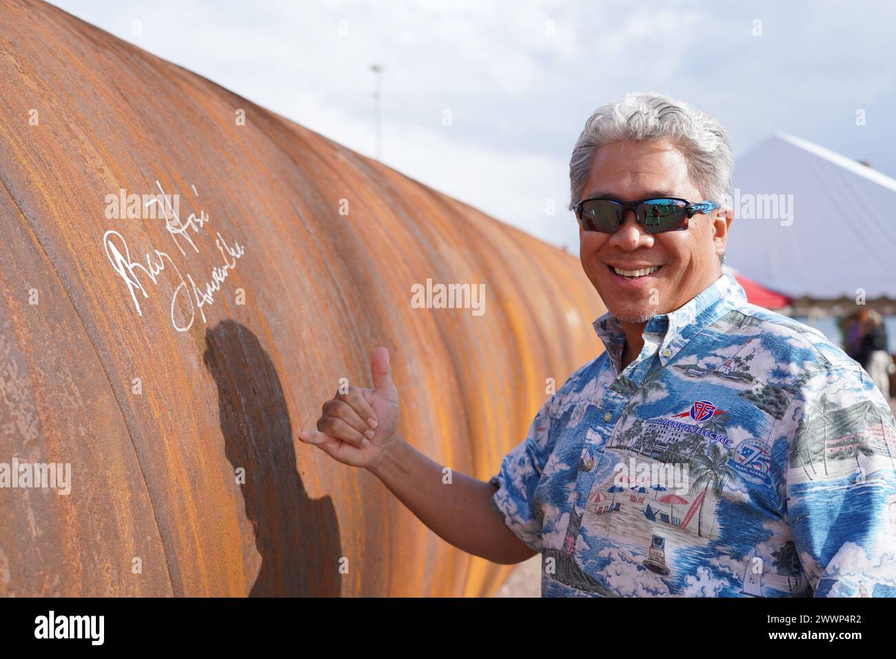 240224-N-EL904-1025 PEARL HARBOR, Hawaii - Ray Hose', President of ...