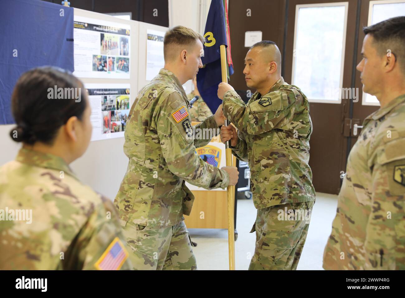 U.S. Army Reserve Sgt. 1st Class Dan Trainor, the operations ...