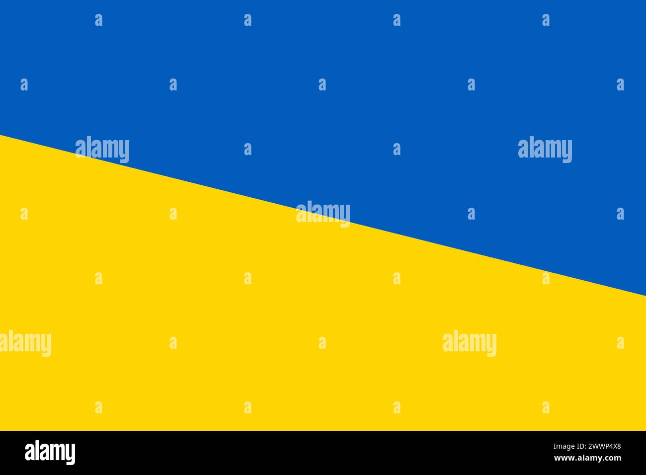 Ukraine flag - rectangular cutout of rotated vector flag Stock Vector ...