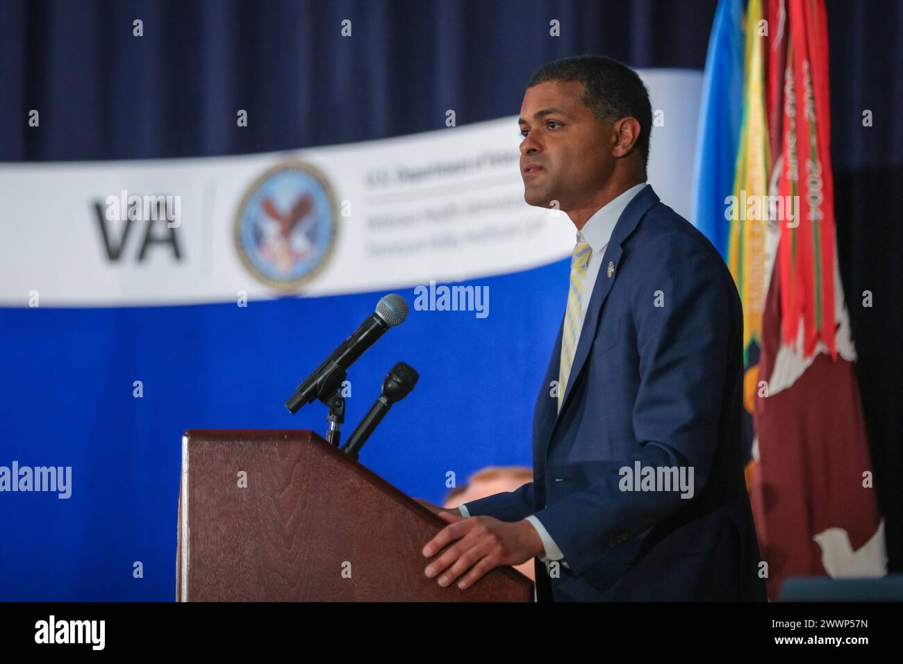 The VA Under Secretary for Health Dr. Shereef Elnahal, Assistant ...