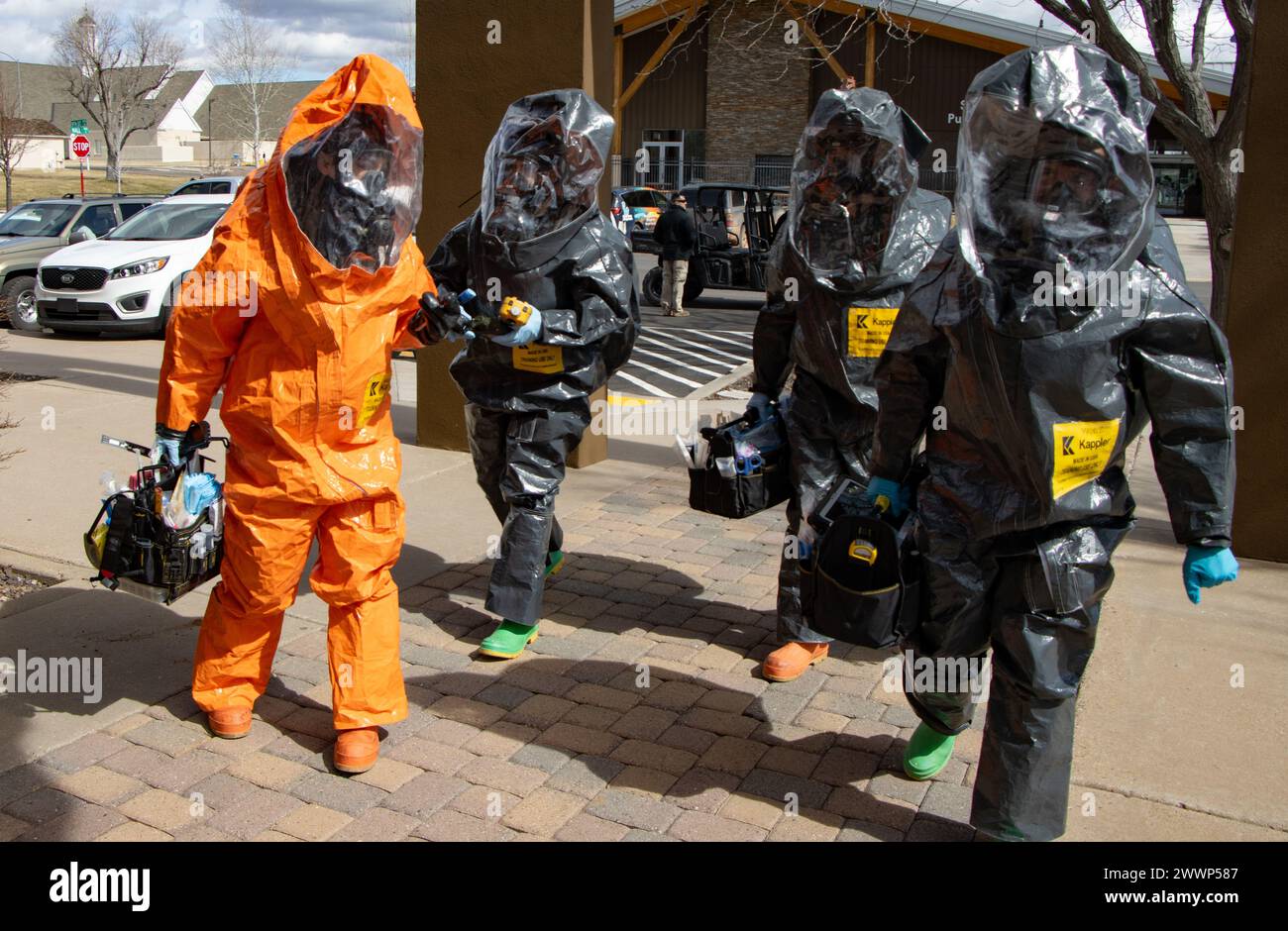 Staff Sgt. Mary Marr and Staff Sgt. Peter Zuniga, 91st Civil Support ...