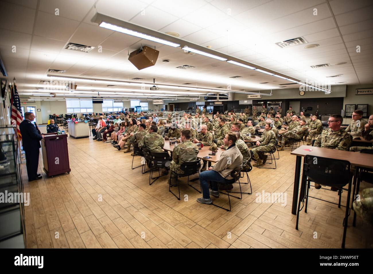 The 121st Air Refueling Wing holds a promotion ceremony for Chief ...